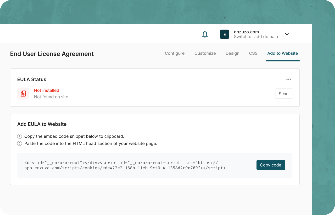 End User License Agreement (EULA) Generator - Enzuzo